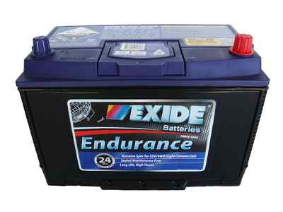 EXIDE ENDURANCE N70ZZLMF Battery For Hyundai iMAX Kia K2700 Landrover ...