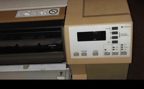 HP Designjet 650C'- 750C Plus. WIDE FORMAT PRINTER | eBay