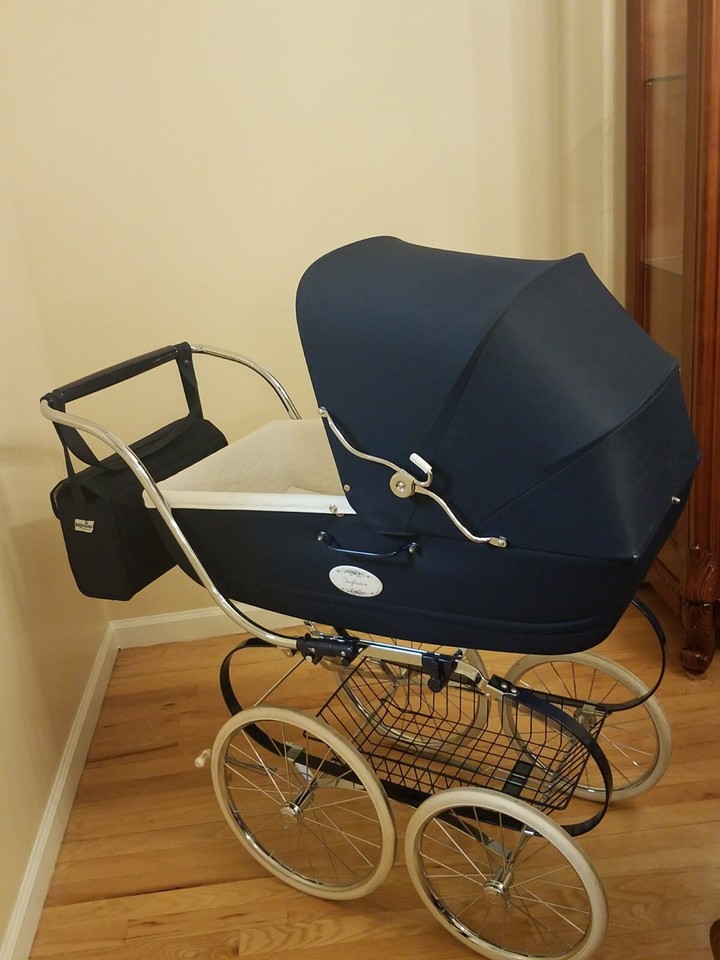 Inglesina Stroller Classica – Collection “Blue Label” / Pram Bassinet ...