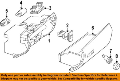 Glove Compartment Box-12V Power Outlet Lighter 0008203251 | eBay