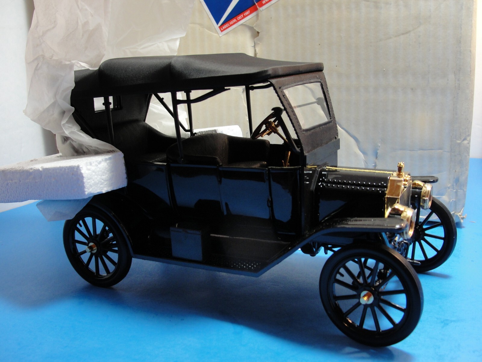 Ford 1991 Franklin Mint Precision Models Model T Touring 1:16 Die Cast ...