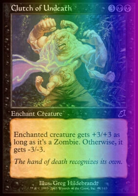 MTG Magic the Gathering Clutch of Undeath (61/143) Scourge LP FOIL | eBay