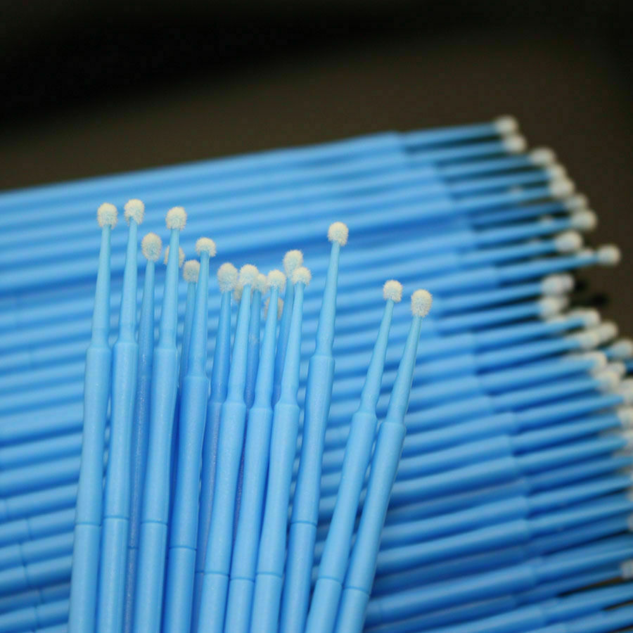 100X Dental Microbrush Disposable Bendable Applicators Tips Micro Brush ...
