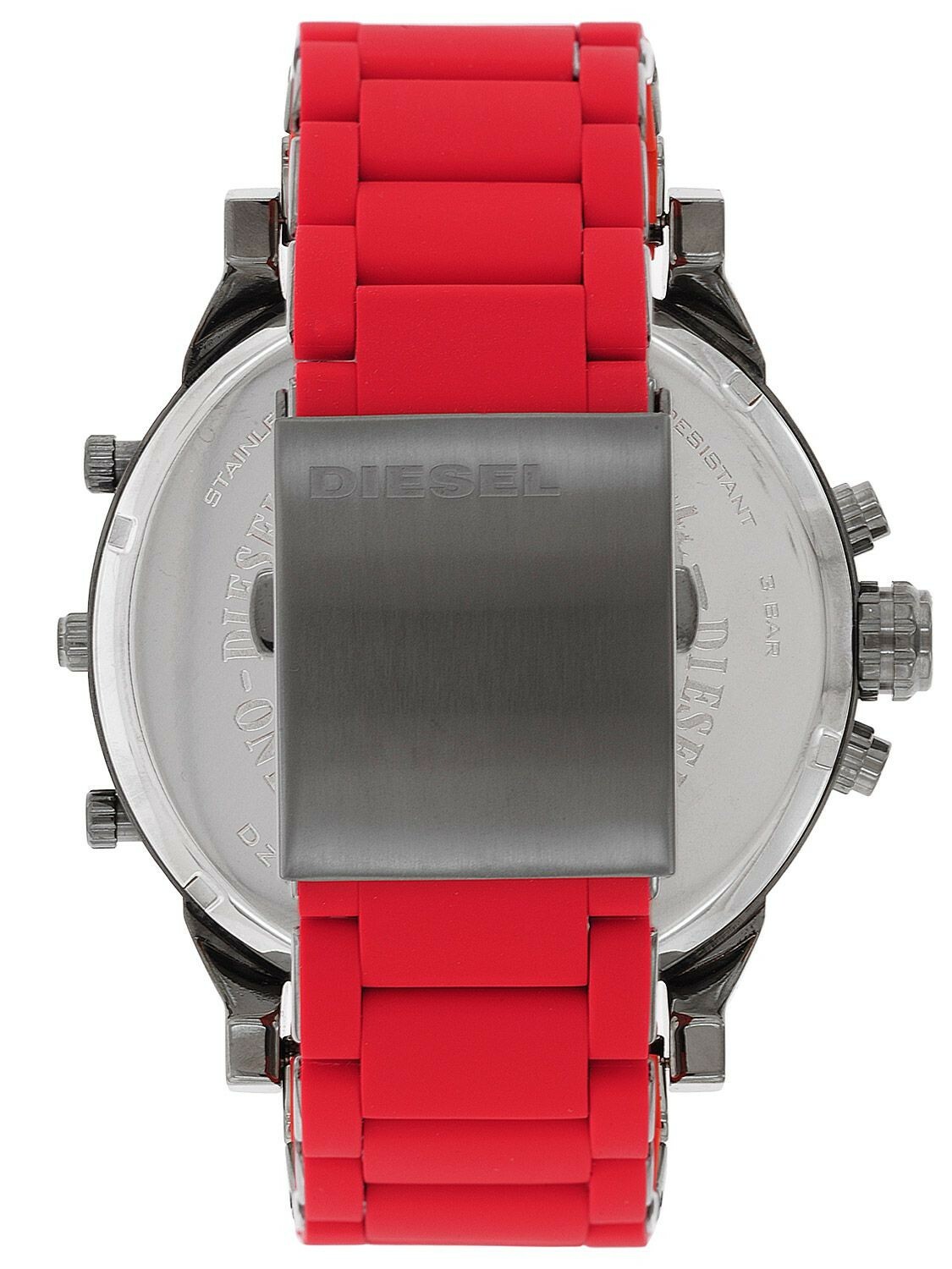 Montre Diesel DZ7370 Mr Daddy Rouge 2.0 Acier Inoxydable Chronographe ...