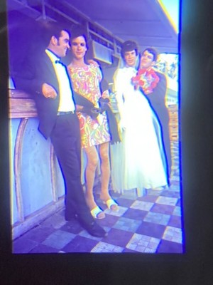CROSS DRESSING TRANSVESTITE GAY WEDDING VINTAGE slide 35mm PORTRAIT ...