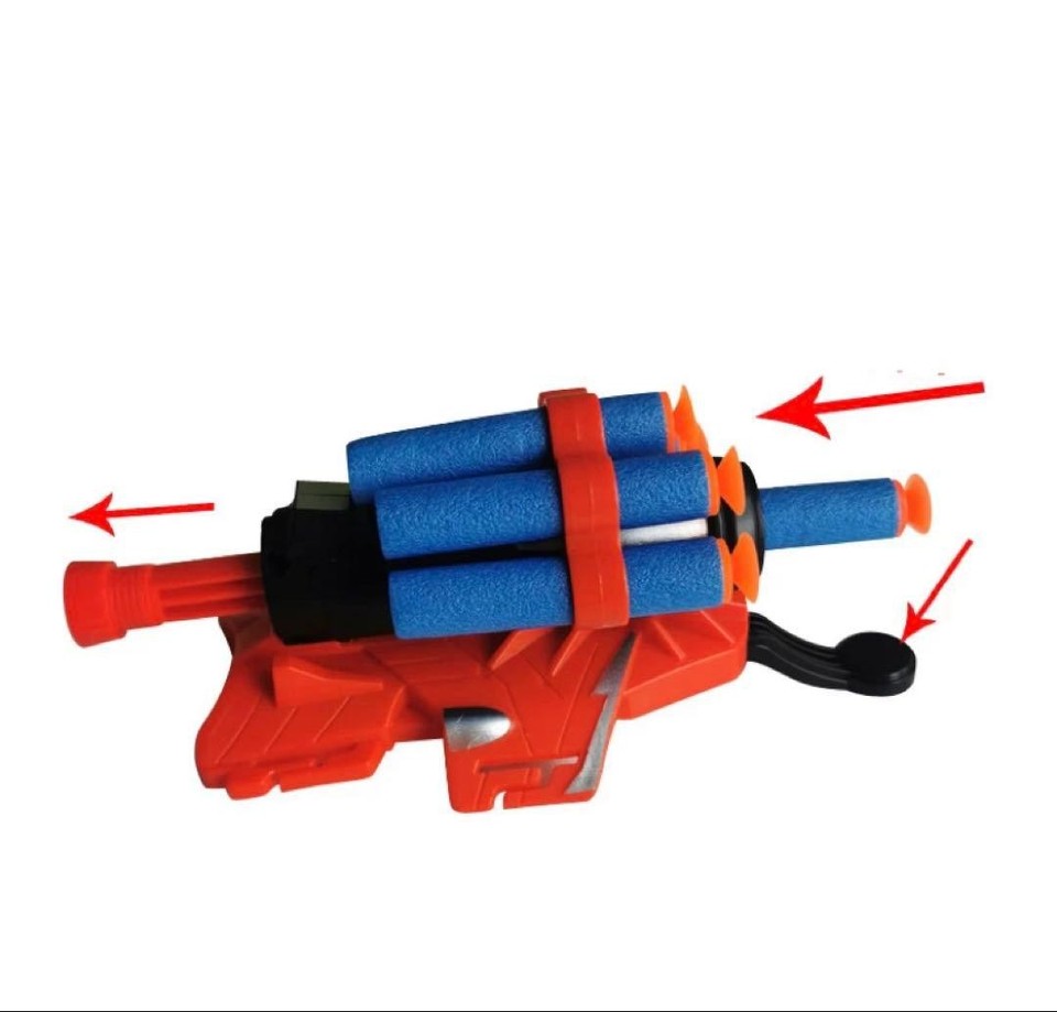 Spider-Man Web Shooter Webshot Toy Rocket Dart #7bac95 | eBay