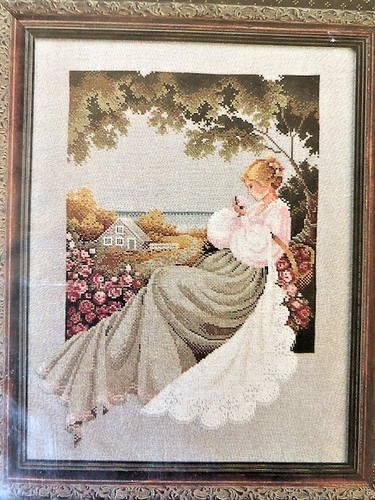 LAVENDER & LACE NANTUCKET ROSE CROSS STITCH PATTERN - L&L 20 | eBay