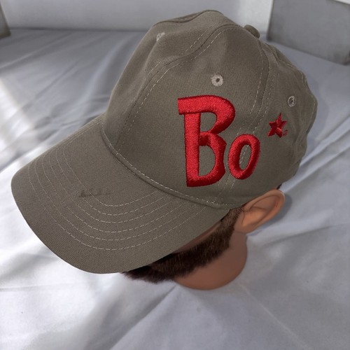 Bojangles Crew Hat Employee Uniform Tan Red Embroidery Logo Cap South ...