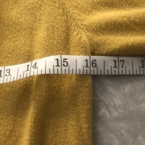 yellow open front cardigan size small merona visco nylon modal blend | eBay