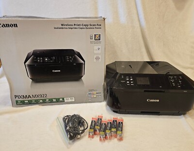 Canon Mx922 Wireless All-in-one Scanner Copier Fax DVD Labeler Printer ...