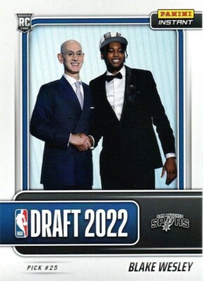 NBA 2022-23 Instant Draft Night Basketball Blake Wesley DN21 [#25 Pick ...