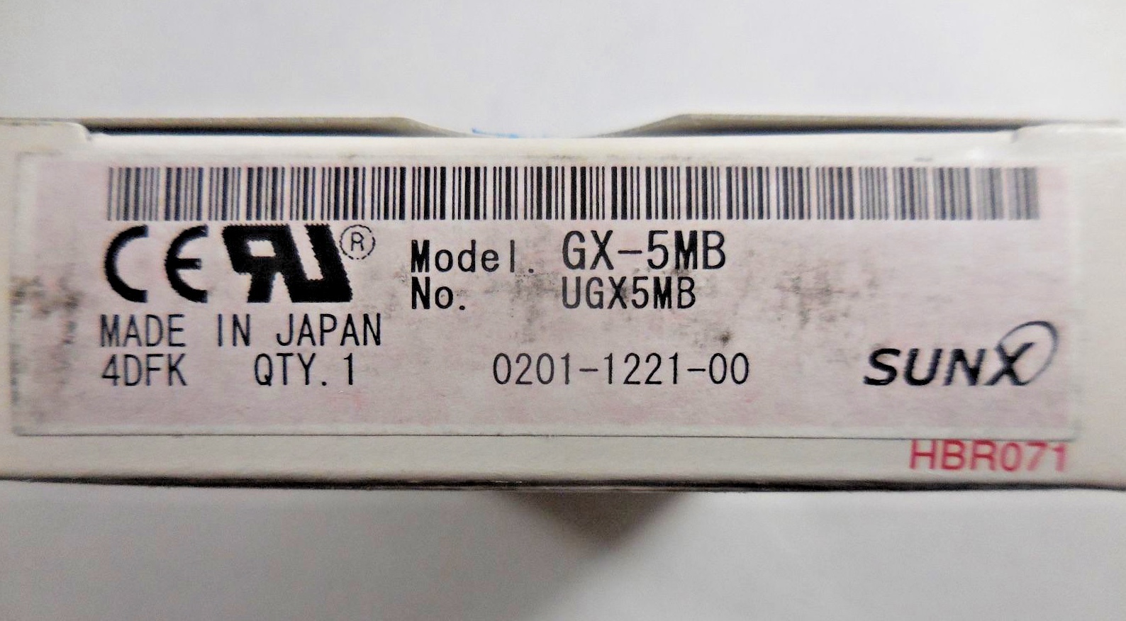 SunX GX-5MB Inductive Proximity Sensor | eBay UK