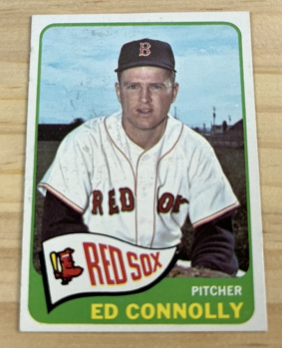1965 Topps Baseball Short Print HIGH GRADE #543 Ed Connolly Boston ...