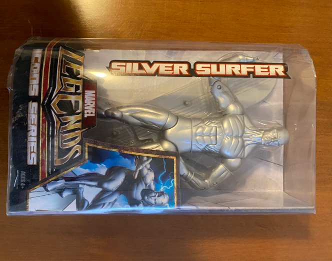 Serie De Iconos De Marvel Legends De Silver Surfer Silver Surfer