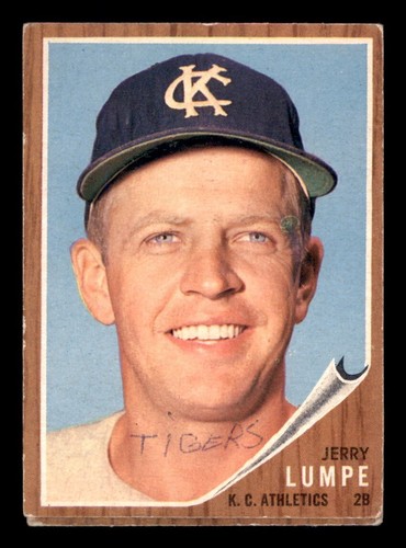 1962 Topps Baseball #305 Jerry Lumpe GD *e3 | eBay