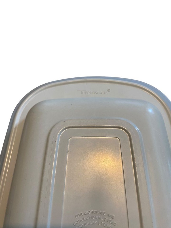 Vintage Tupperware Ultra 21 Microwave Oven 3/4 Qt. Casserole #1746 with ...