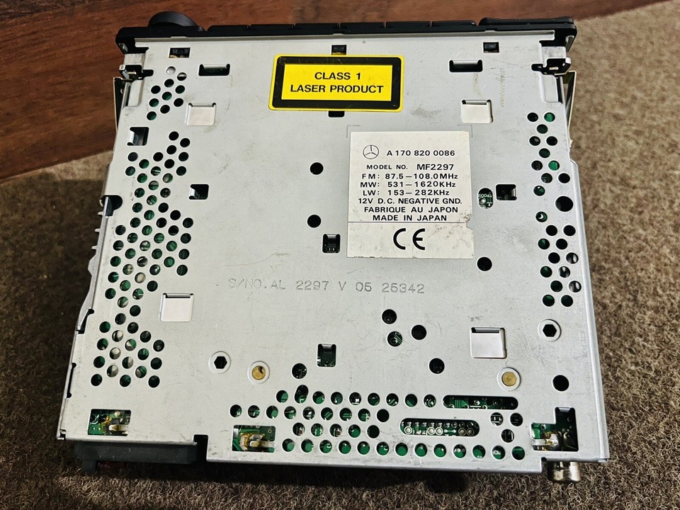 Mercedes-Benz Alpine Becker Special MF2297 RDS Car Radio CD Player OEM ...