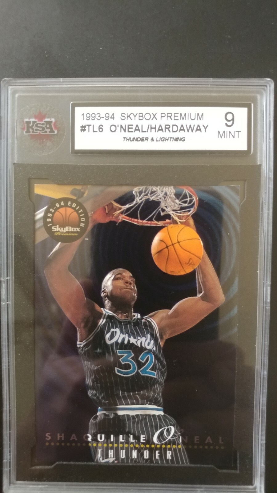 Shaquille O'neal + Hardaway 93-94 Skybox Thunder And Lightning #TL6 ...