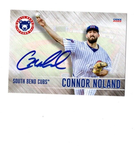 Connor Noland 2023 South Bend Cubs signed autograph baseball card ...