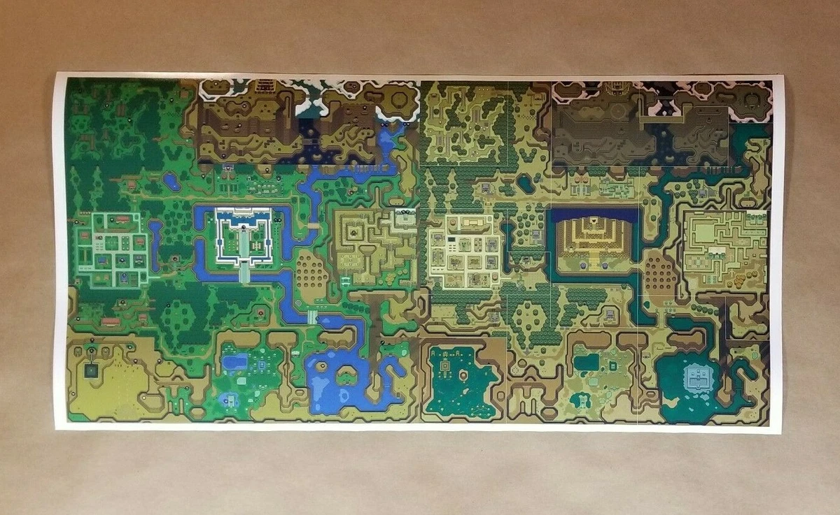 Zelda Snes Map