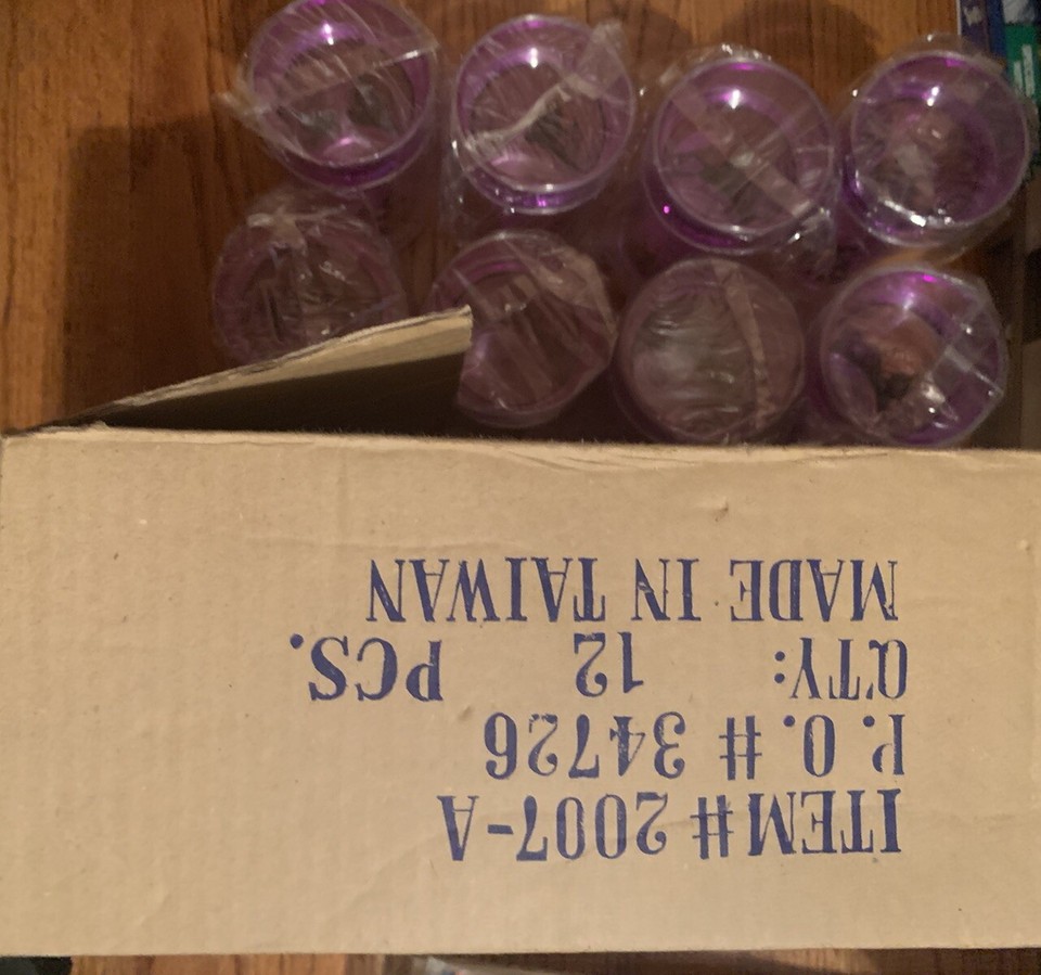 Lot 8 Rare Vintage Disney Nightmare Before Christmas Plastic Purple ...