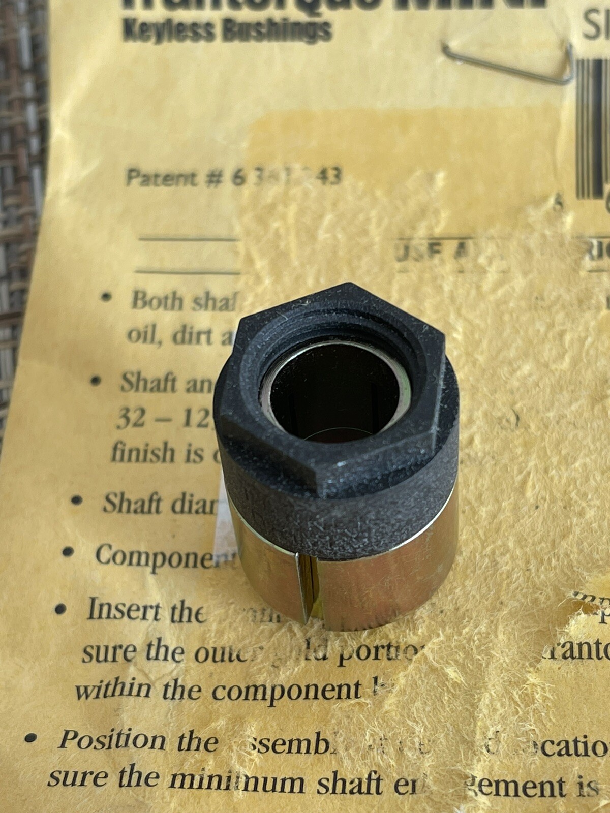 New Fenner Drives Trantorque Mini 6202109 Keyless Shaft