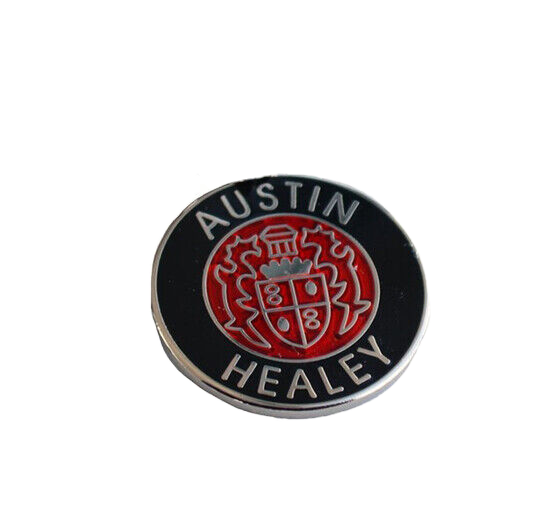 Heavy Brass Metal Chrome Austin Healey Badge Emblem | eBay