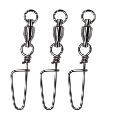 Lots Fishing Snap Swivels Ball Bearing Swivel Coastlock Snap 11-275Lb ...