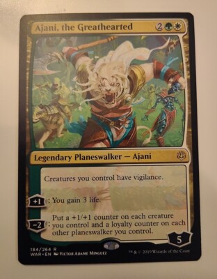 Ajani, the Greathearted MTG Magic The Gathering Rare Nm | eBay