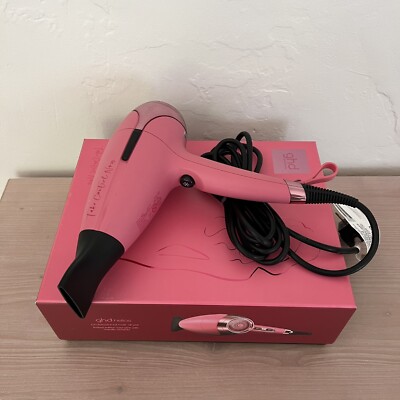 ghd pink collection helios hairdryer, limited edition rare rose pink | eBay
