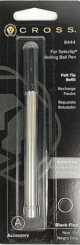 CROSS FELT TIP POROUS ROLLERBALL REFILLS #8422 8441 8442 8443 8444 8017 ...