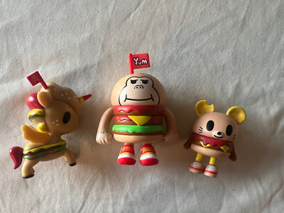 Tokidoki Burger Figure Lot | eBay