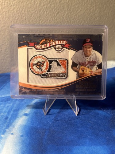 2014 Topps Update BROOKS ROBINSON 1970 World Series Patch Insert Card ...