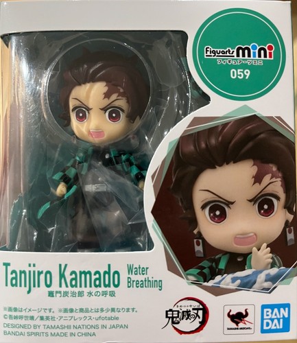 BANDAI Figuarts Mini 059 Demon Slayer -Tanjiro Kamado (Water Breathing) 9cm | eBay