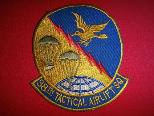 Vietnam War US 38th TACTICAL AIRLIFT Squadron Patch | eBay Australia