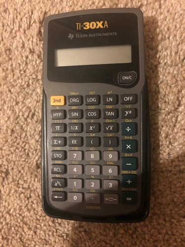 Texas Instruments TI-30Xa Scientific Calculator 33317029990| eBay