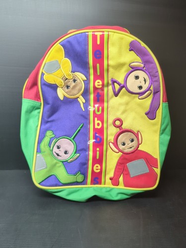 Teletubbies Backpack Kids Vintage 1999 Ragdoll Holiday Multicolor | eBay