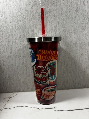 Dutch Bros Limited Edition Holiday Tumbler (Red) DB Sticker Print SOLD ...