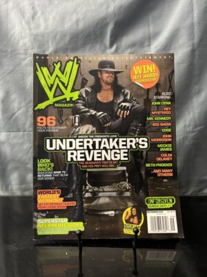 WWE WWF Magazine Undertaker SEE DESCRIPTION | eBay
