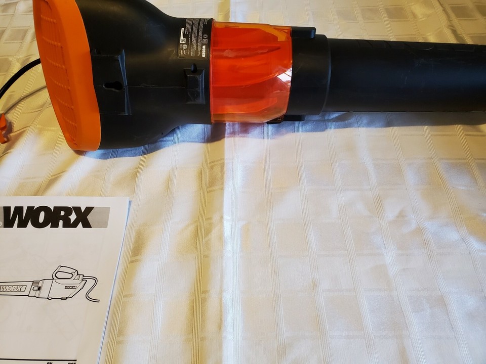 WorX WG520 Turbine Electric Corded Leaf Blower | eBay