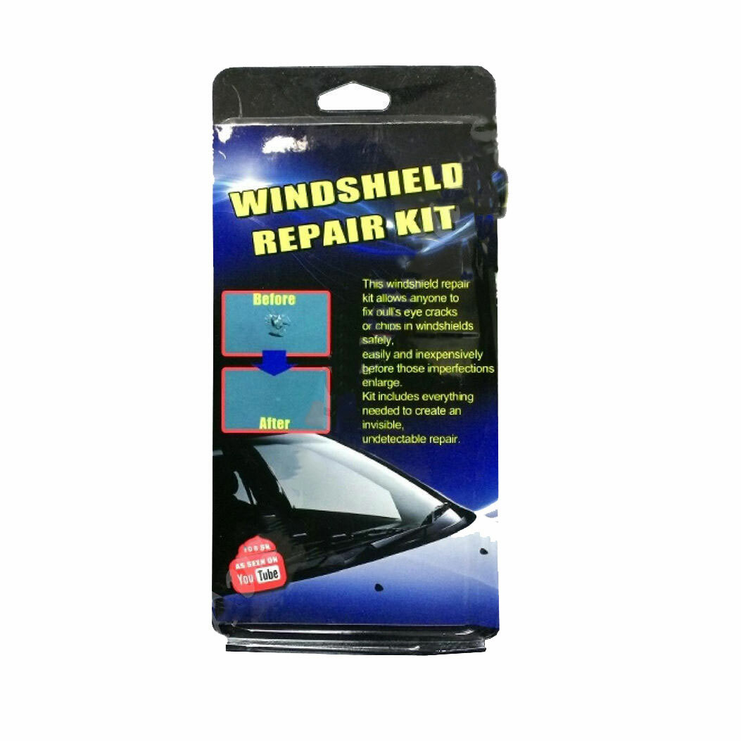 Windshield Repair Tool Kit Car Fix Car Wind Glass Windscreen Chip Resin ...