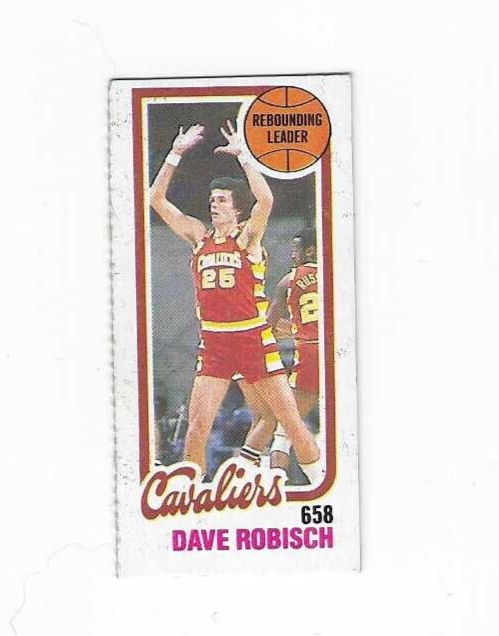 1980-81 TOPPS DAVE ROBISCH #52 CLEVELAND CAVALIERS | eBay