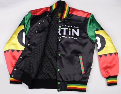 Martin Intro 8 Ball Satin Jacket Vintage Style Satin Bomber Martin Intro 8 Ball Satin Jacket Vintage Style Satin Bomber