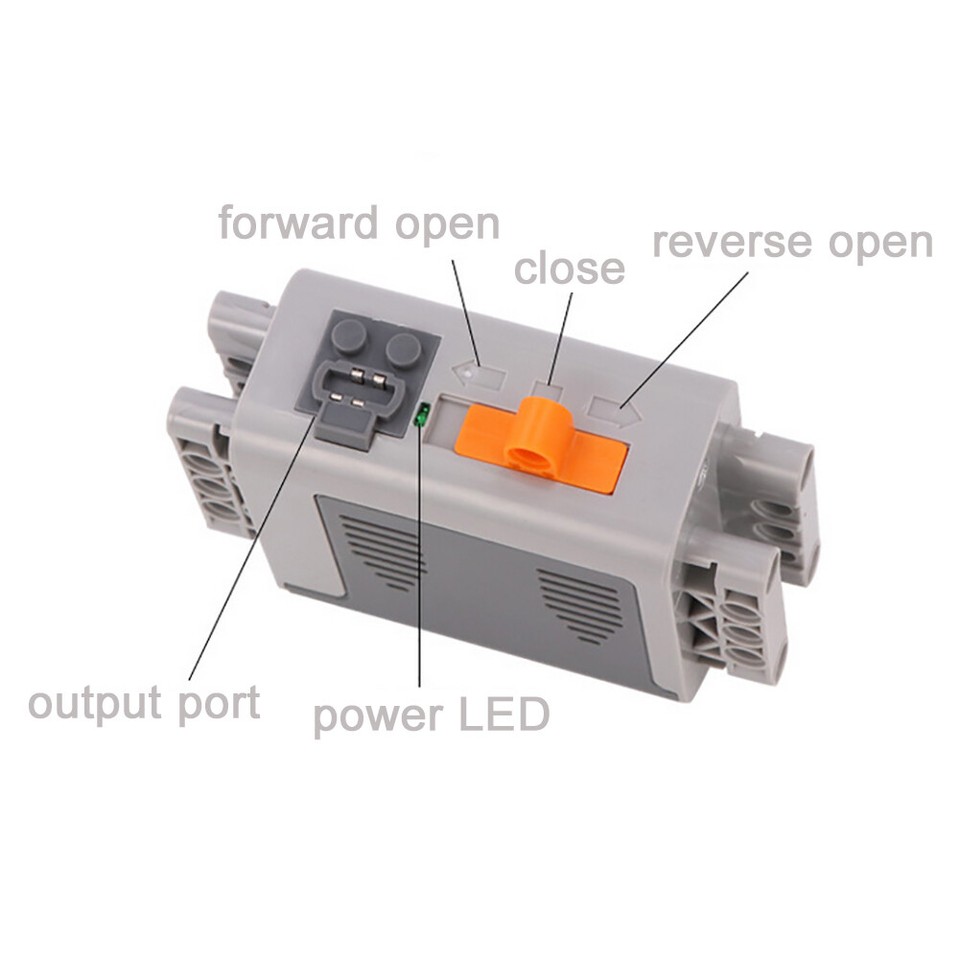 MOC Power Function Motor M L XL Remote Control 9V AA Battery Box ...