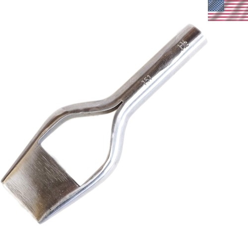 Hand-Forged Leather Punch Tool - Precision Manual Oblong Punch for ...