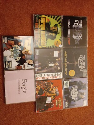 Black Eyed Peas CD SINGLE BUNDLE FERGIE LONDON BRIDGE PROMO Plus B.E.P ...
