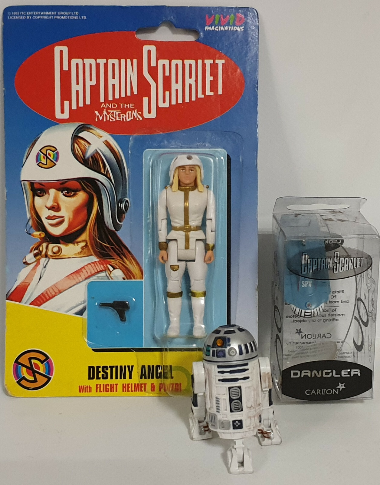 CAPTAIN SCARLET : DESTINY ANGEL ACTION FIGURE & SPV DANGLER | eBay UK