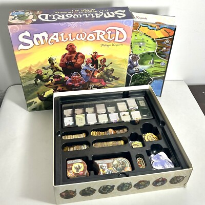 Small World Board Game 100% COMPLETE Days of Wonder SOME BOX WEAR SEE ...