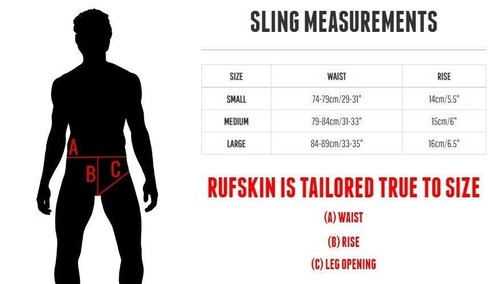 RUFSKIN Sling Backless Pouch Single Layer Sexy Shiny Sunshine Yellow 35 ...