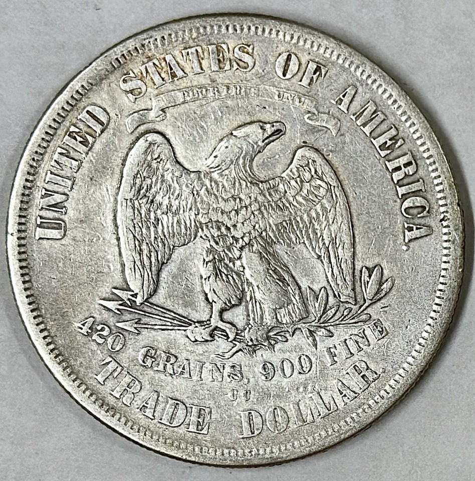 1874 CC TRADE DOLLAR NICE COIN GREAT DETAILS | eBay